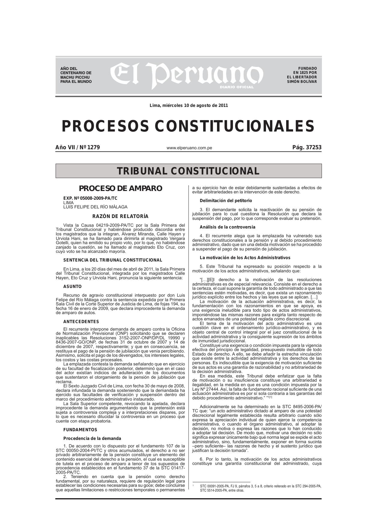 Cuadernillo De Procesos Constitucionales